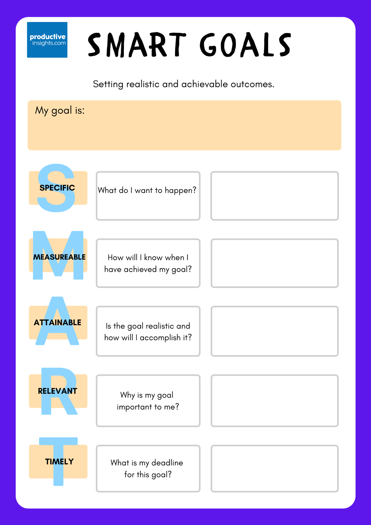 How to Achieve Your Goals in 2025: Get Your Free SMART Goals Worksheet